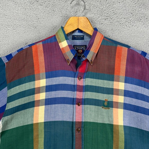 Chaps | Shirts | Vintage Chaps Ralph Lauren Mens Button Down Shirt ...